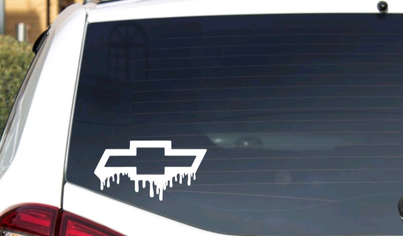 Car Decal chevy Car Decal Chevy Decal Chevy Drip Logo - Etsy