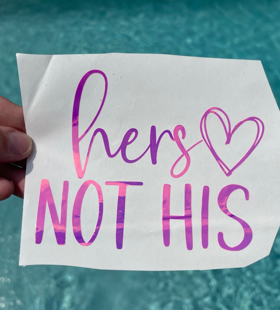 Hers Not His | Hers Sticker | Hers Not His Sticker | Hers | Car Girl ...