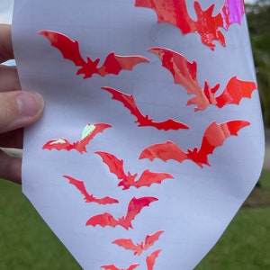 Bat Decal | Flying Bats Car Decal | Goth Car Accessories | Spooky Bats ...