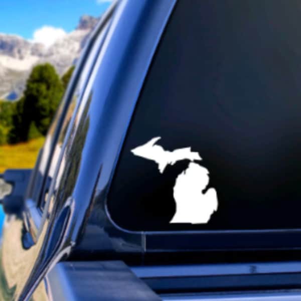 Michigan Car Decal - Etsy