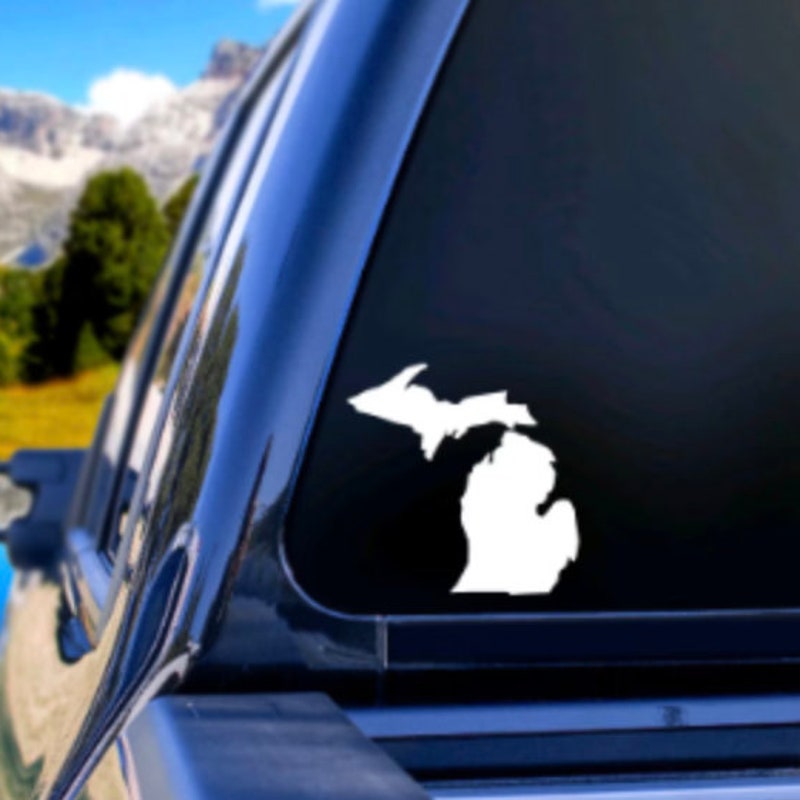 Michigan Car Decal - Etsy