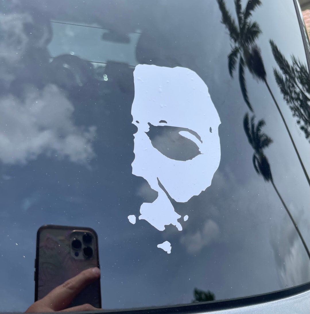 Halloween | Michael Myers | Spooky Season | Car Decal | Spooky Car ...