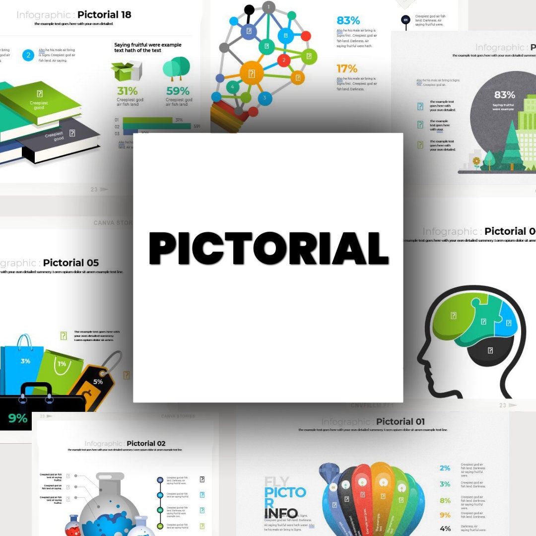 Bundle Powerpoint Template Modern Data Presentation Infographic - Etsy
