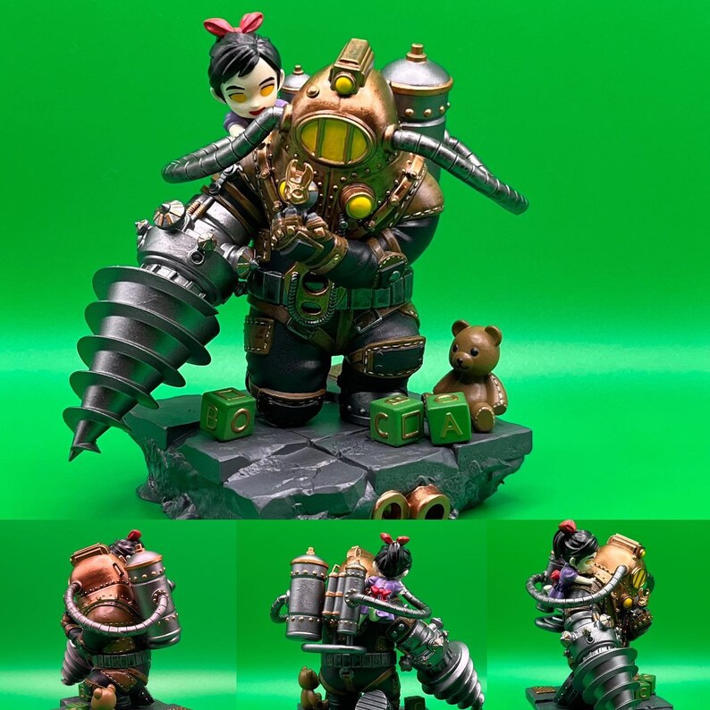 Big Daddy Figure, Hand Painted, Garage Kit - Etsy Australia