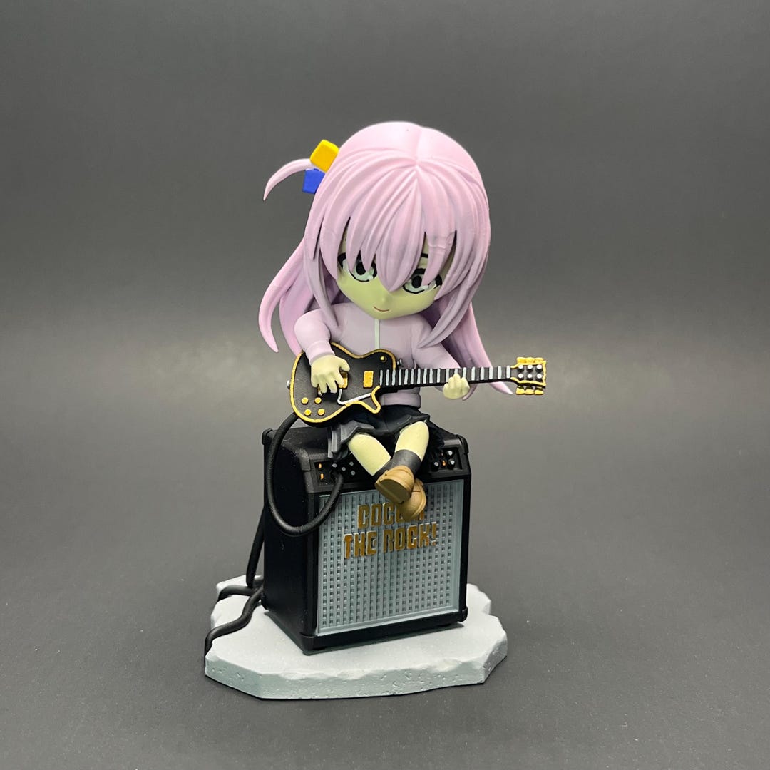 Chibi Bocchi the Rock, Hand Painted - Etsy