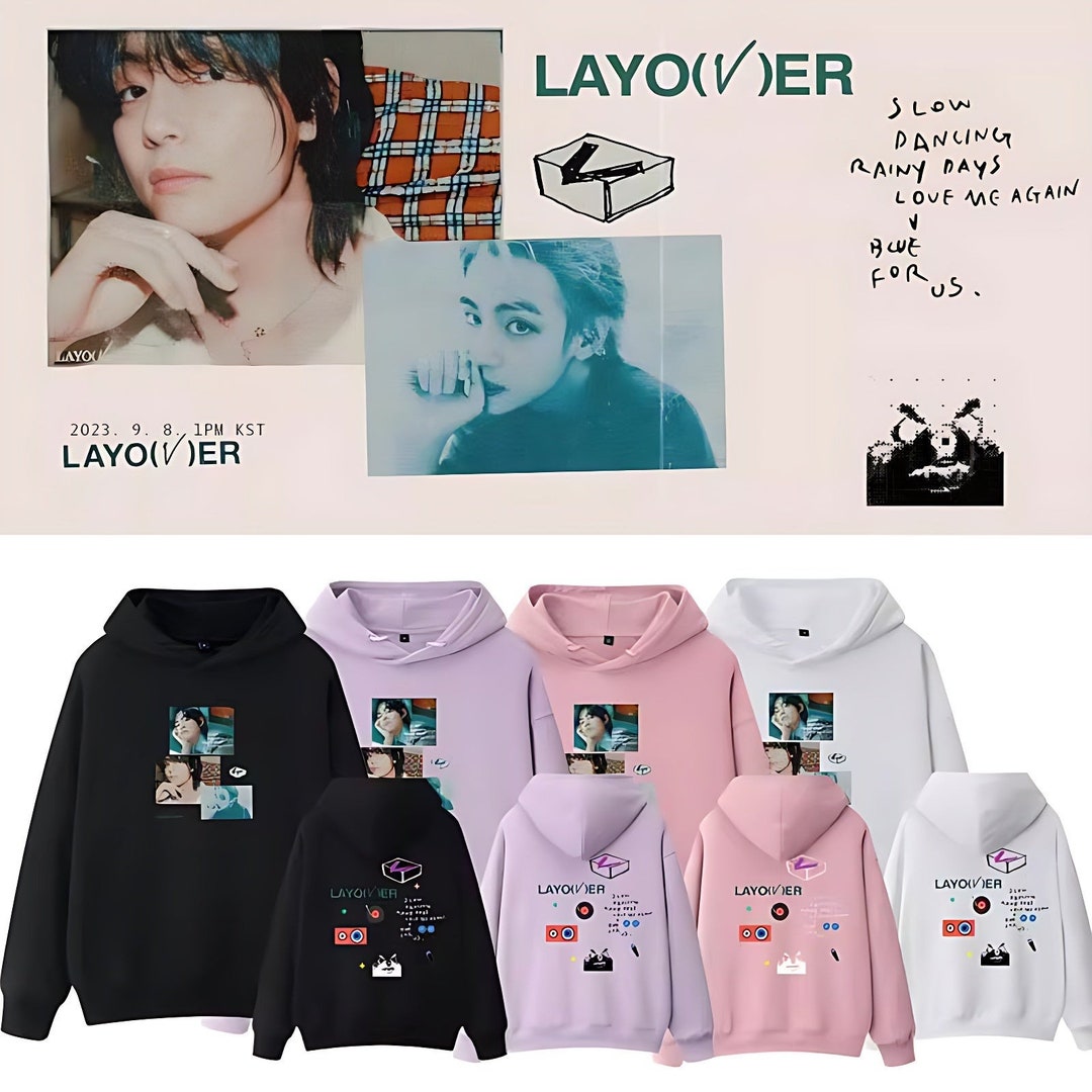 V Layover Hoodie Layover Album Shirt Layover Tracklist - Etsy Canada