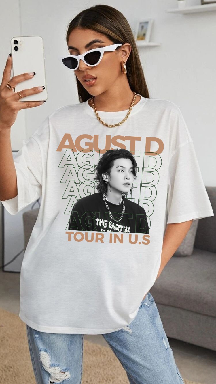SUGA Agust D Tour Sweatshirt, Agust D World Tour Shirt, Agust D Shirt ...
