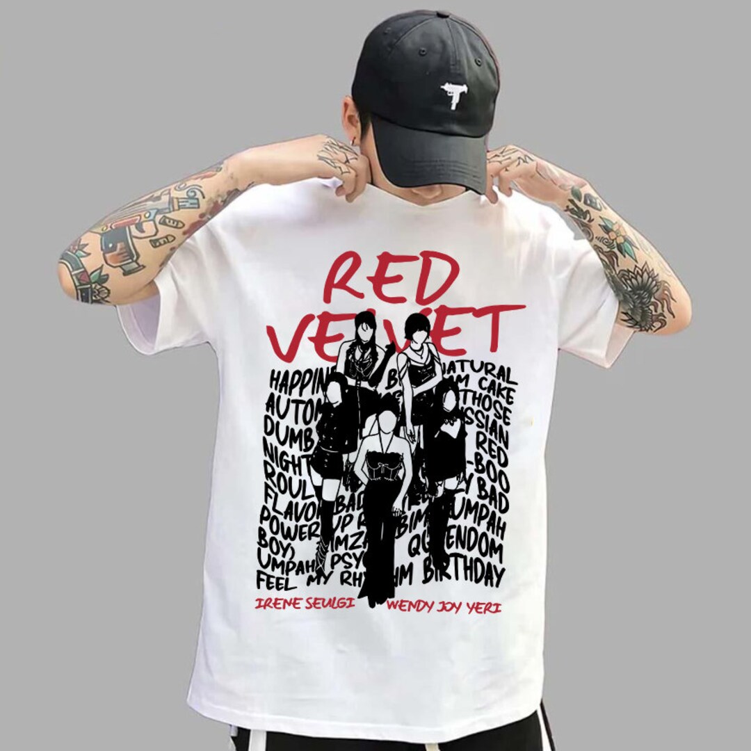 Red Velvet Vintage Shirt, Red Velvet Kpop Shirt, Red Velvet 2023 World ...