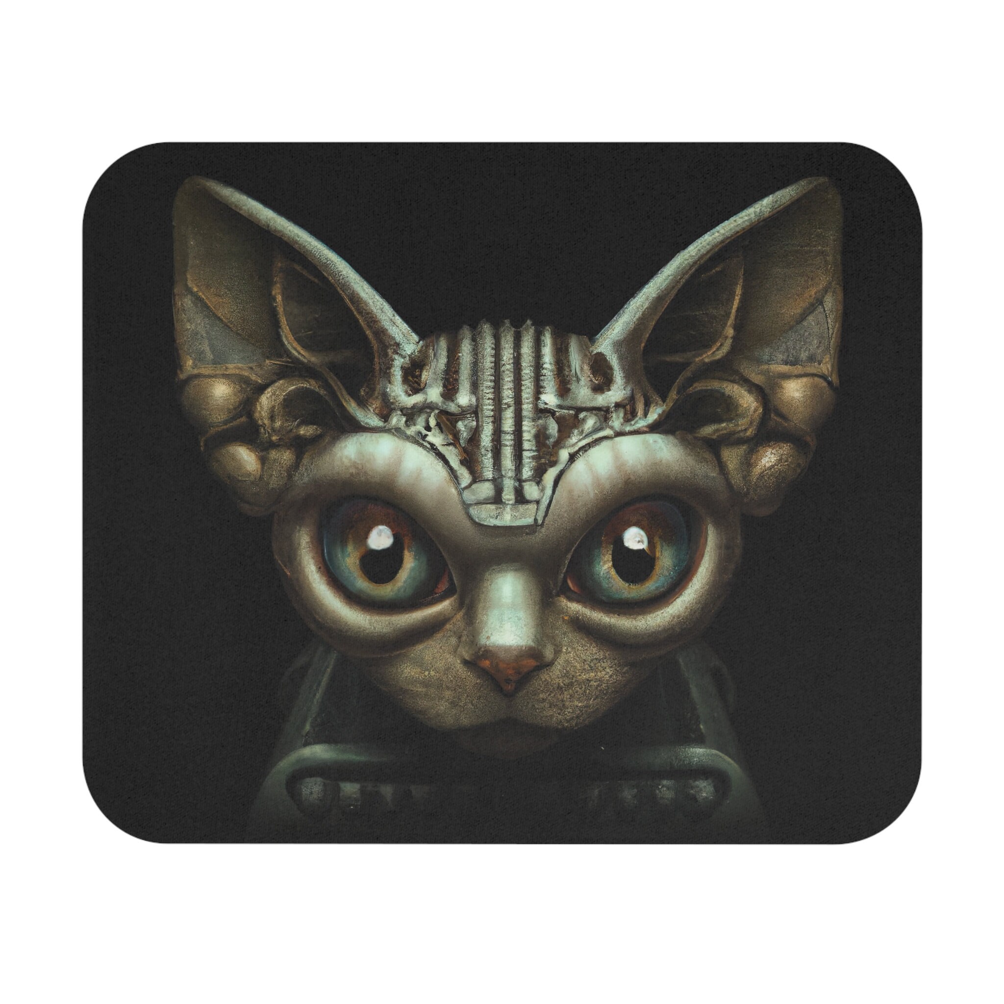 HR Giger Inspired Cat Mouse Pad rectangle - Etsy