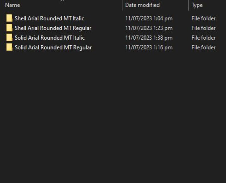 Arial Rounded MT Font Digital Download Letters, Numbers, Symbols, High ...
