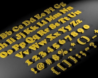 Brush Script Font Digital Download Letters, Numbers, Symbols, High ...