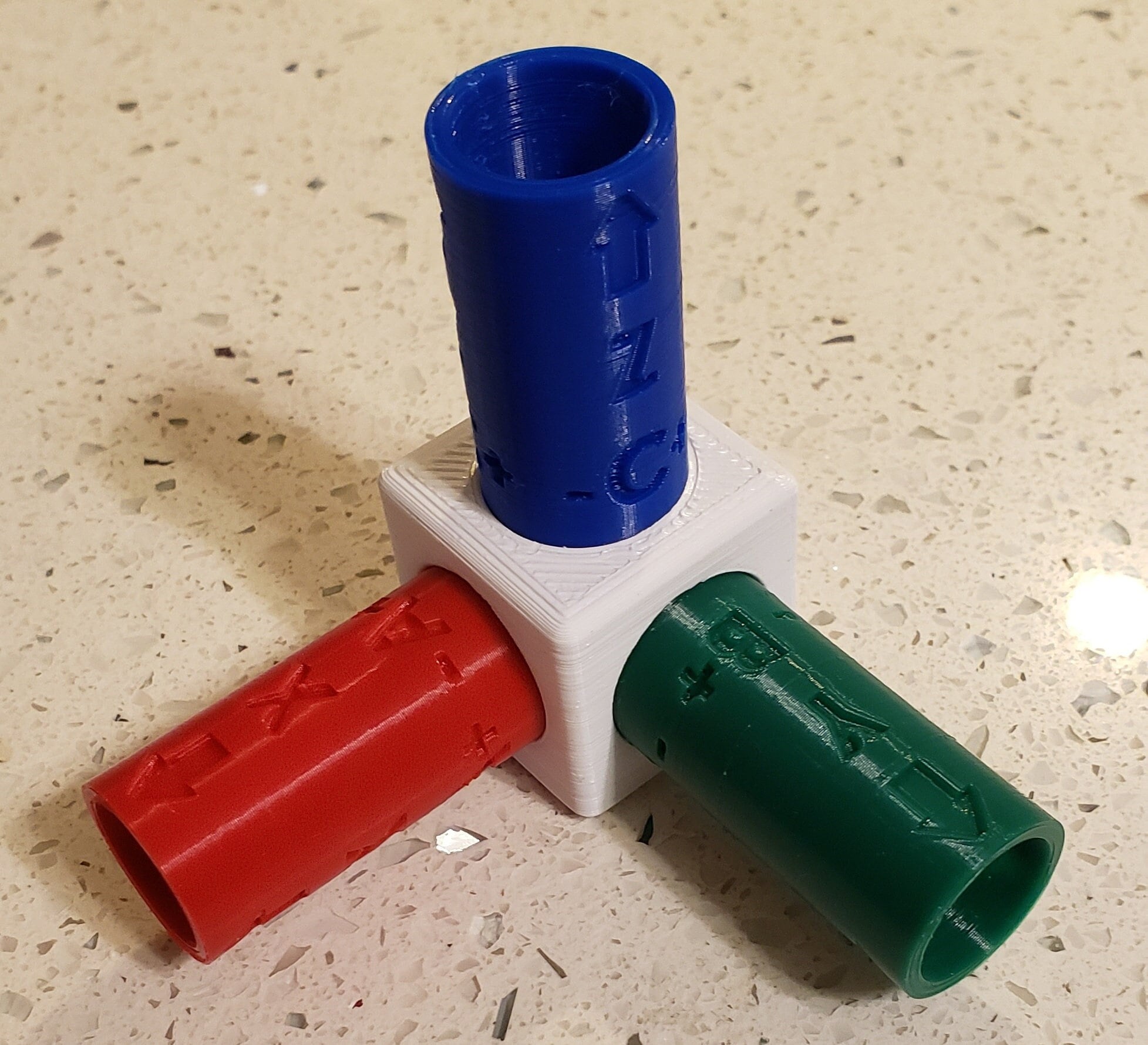 Coordinate System Training Cube for CNC Machining - Etsy