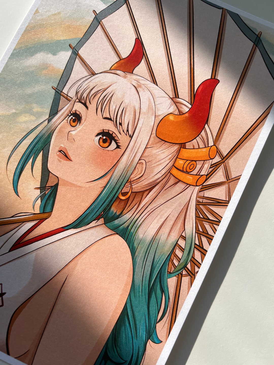 Dragon OP Anime Character Print | Wall Decor / Decorative ...