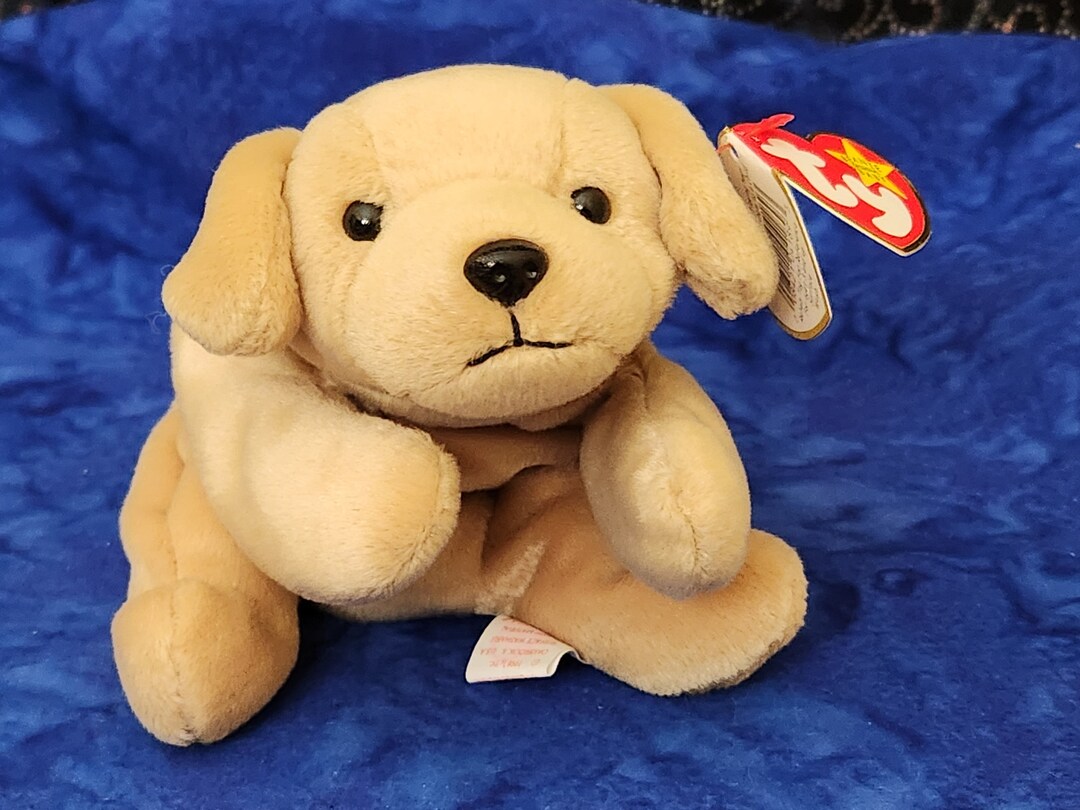 Classic Vintage TY Beanie Baby Puppy Fetch - Etsy