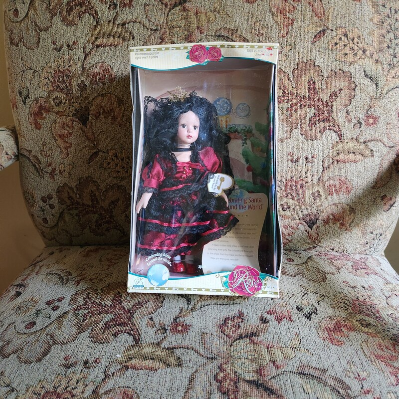 Victorian Rose Collection Porcelain Doll - Etsy