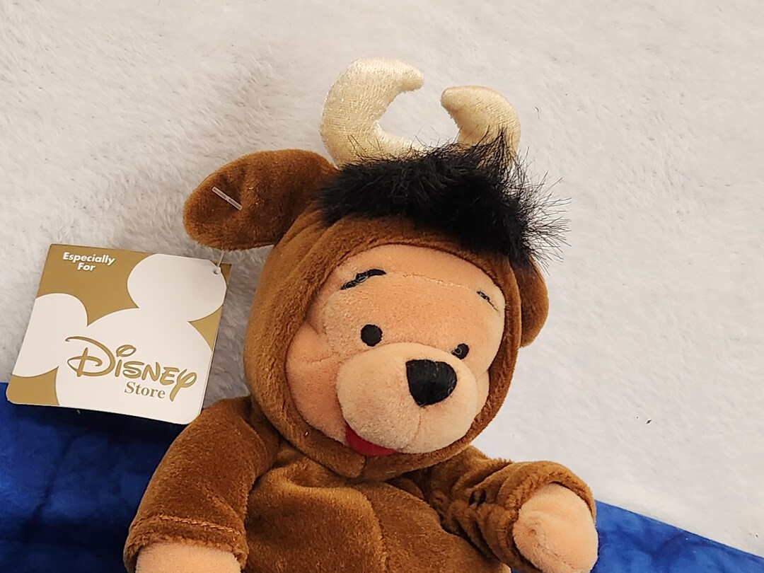 Zodiac Taurus Pooh Bear Disney Store - Etsy