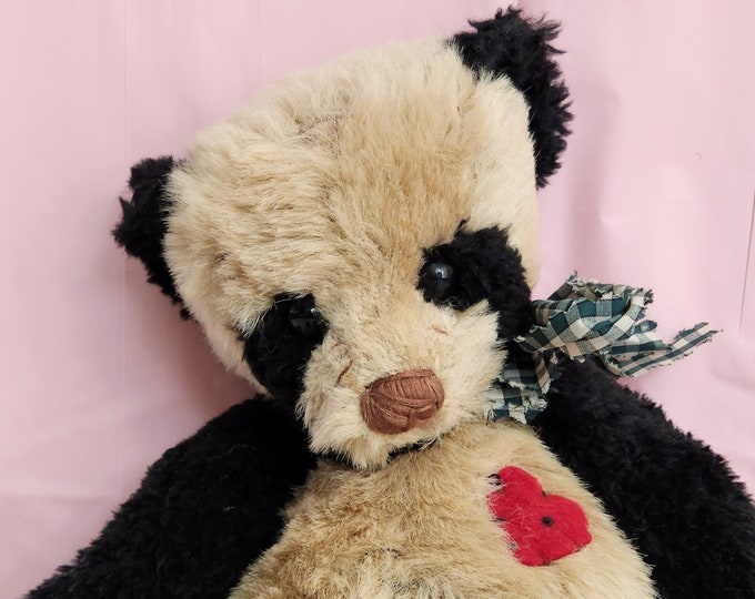 Rare Vintage Cottage Collectibles by Ganz Panda Bear Named Patches - Etsy