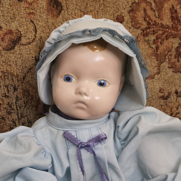 Porcelain Baby Doll - Etsy
