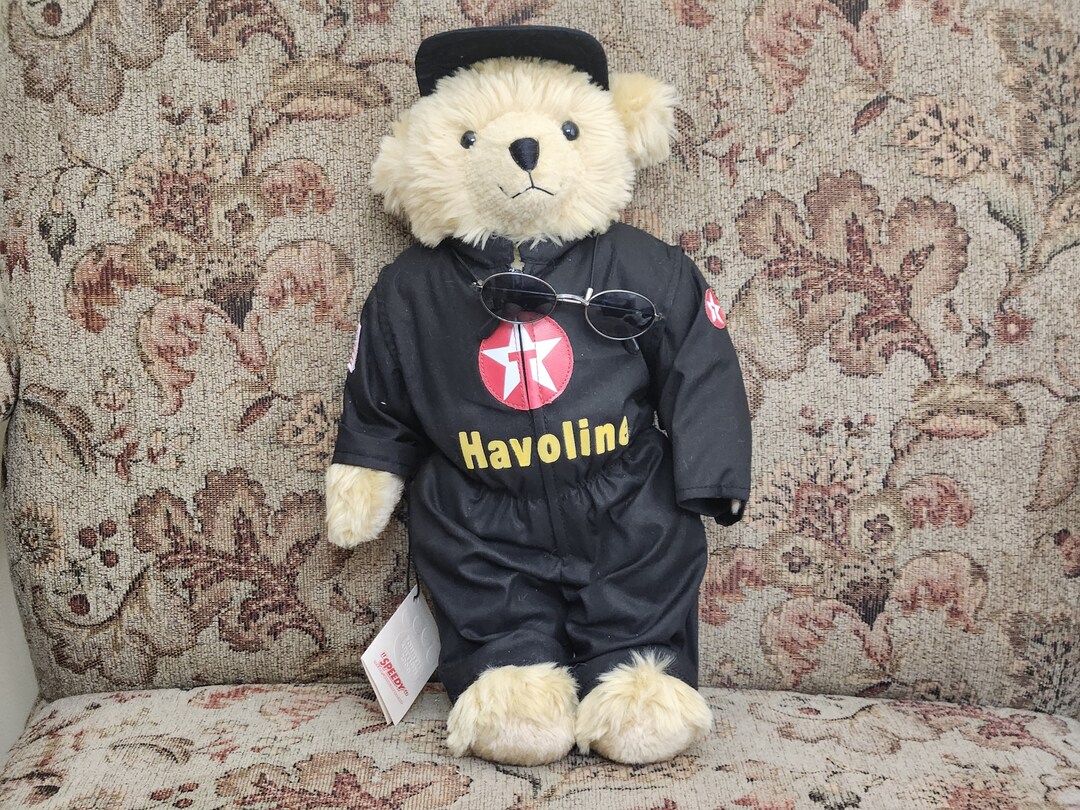 Texaco Bear speedy the Havoline Racing Bear With - Etsy