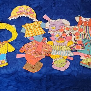 Raggedy Ann and Andy Paper Dolls Opened and Magicloth Doll Collection ...