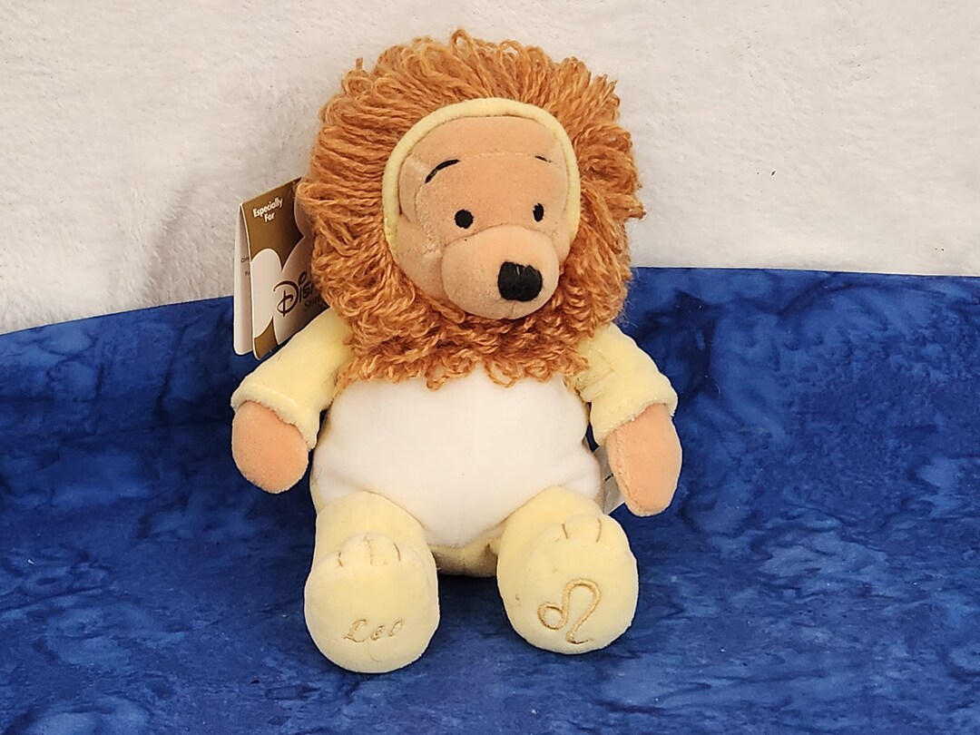 Zodiac Leo Pooh Bear Disney Store - Etsy