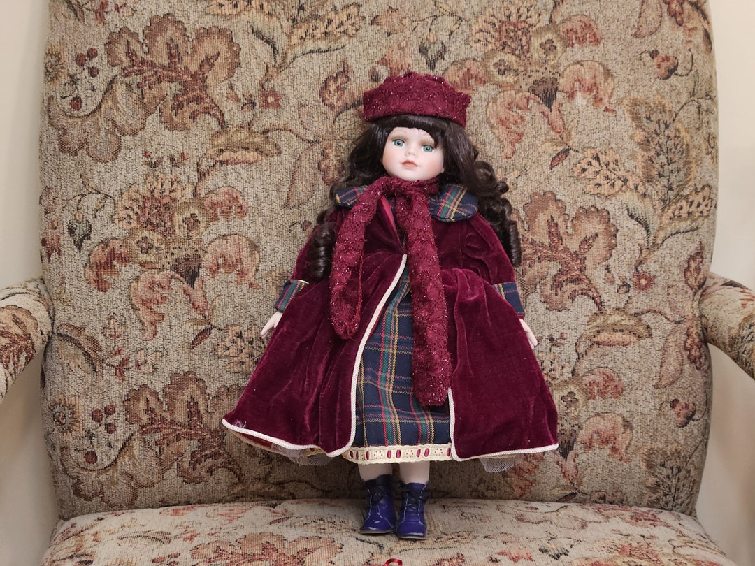 Vintage Christina Collection by Christina Verdi Green Eyed Dark Haired ...