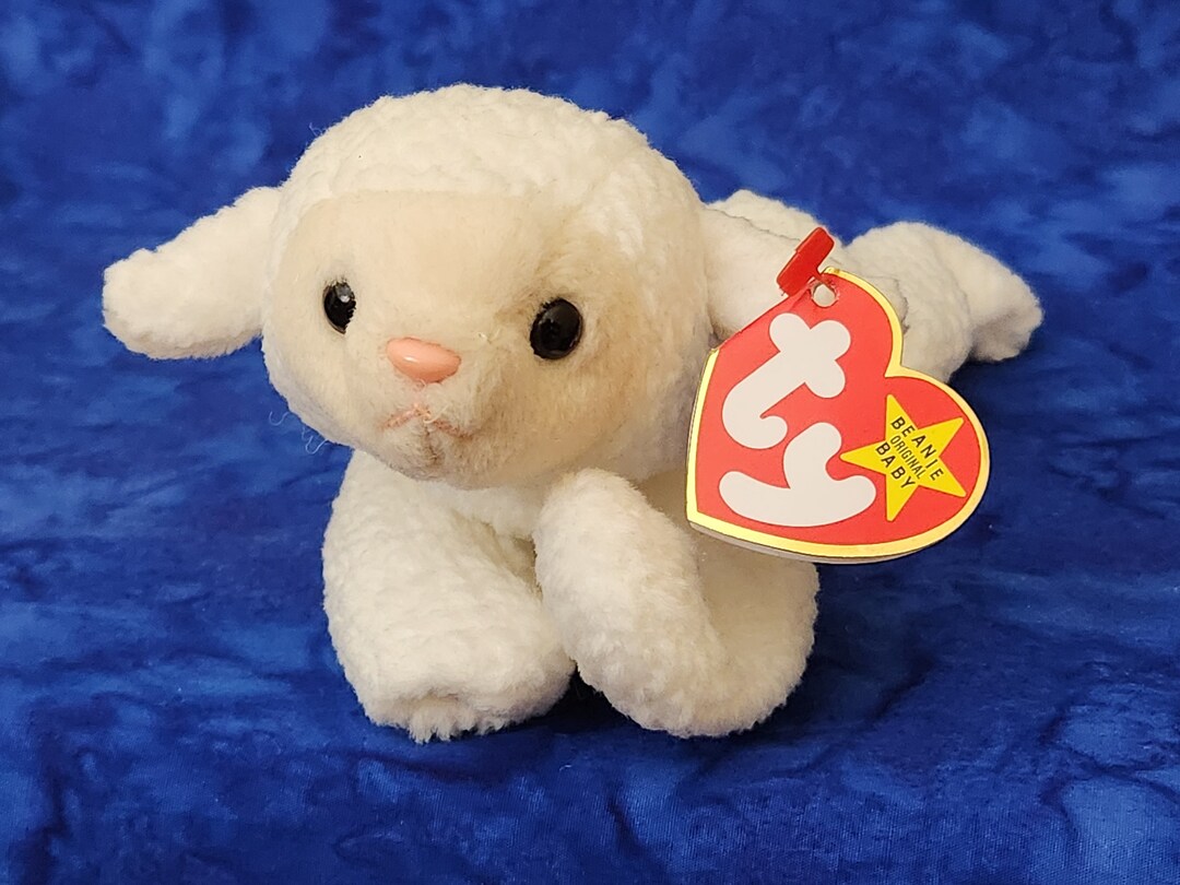 Classic Vintage TY Beenie Baby Sheep Named fleece 1996 - Etsy