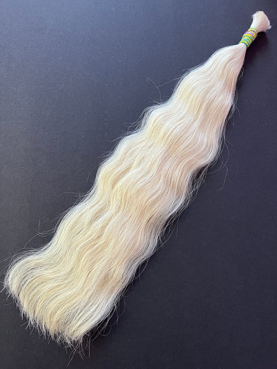 Premium Slavic Hair Extension, Wavy Blond Hair 150 Gram, Natural Human ...