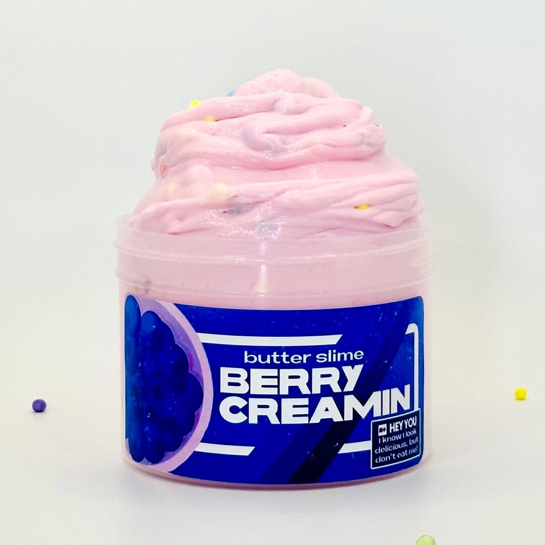 Berry Creamin' Butter Slime Butter Slime Scented - Etsy