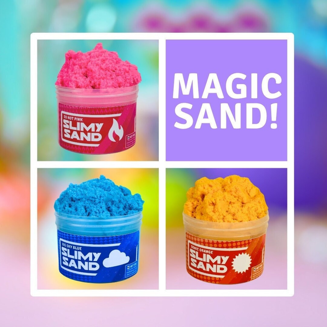 Magic Kinetic Sand ~ Slime Shops ~ Sensory - Etsy