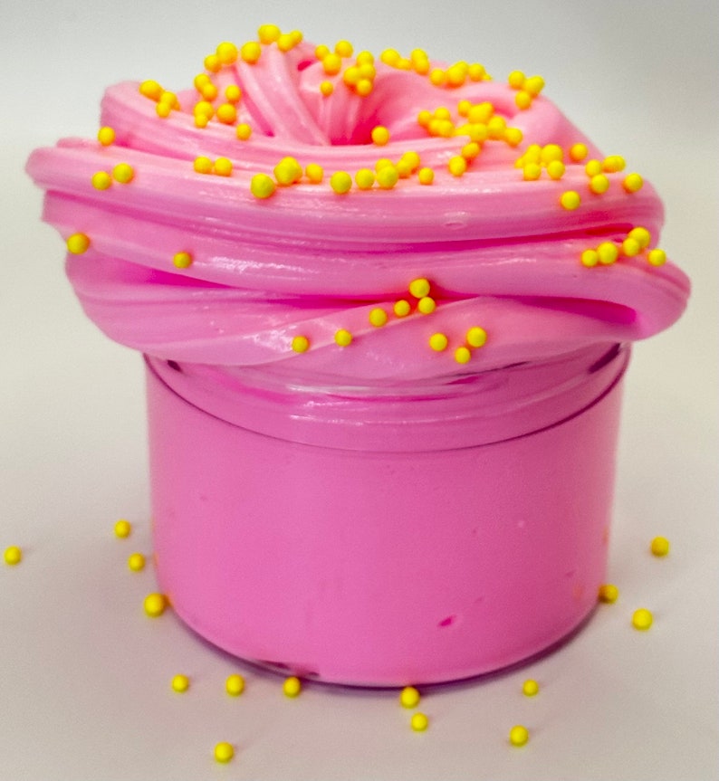 Pink Bubble Gum Fluffy Butter Slime - Etsy