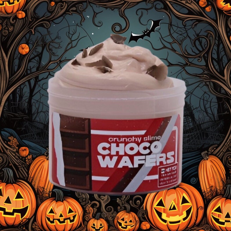 Choco Wafers Crunchy Wax Slime Candy Themed Slime Crunchy Textured ...