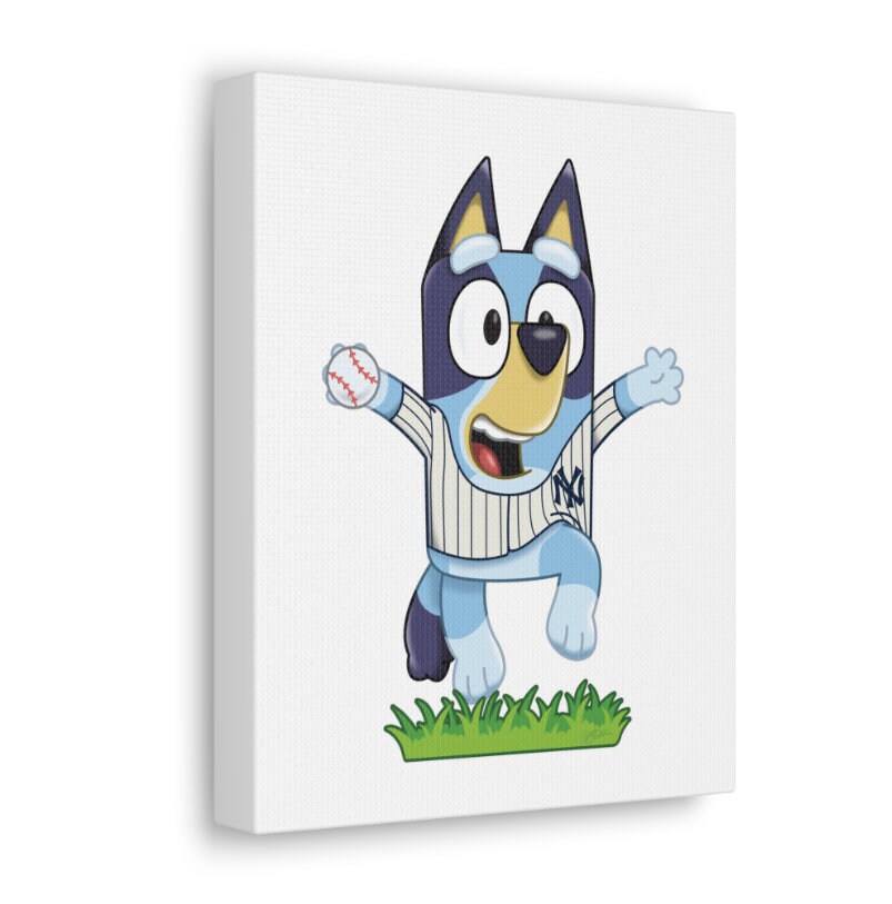 Gallery Wrap Canvas - Bluey, Dodgers, Yankees, Red Sox, Rangers ...