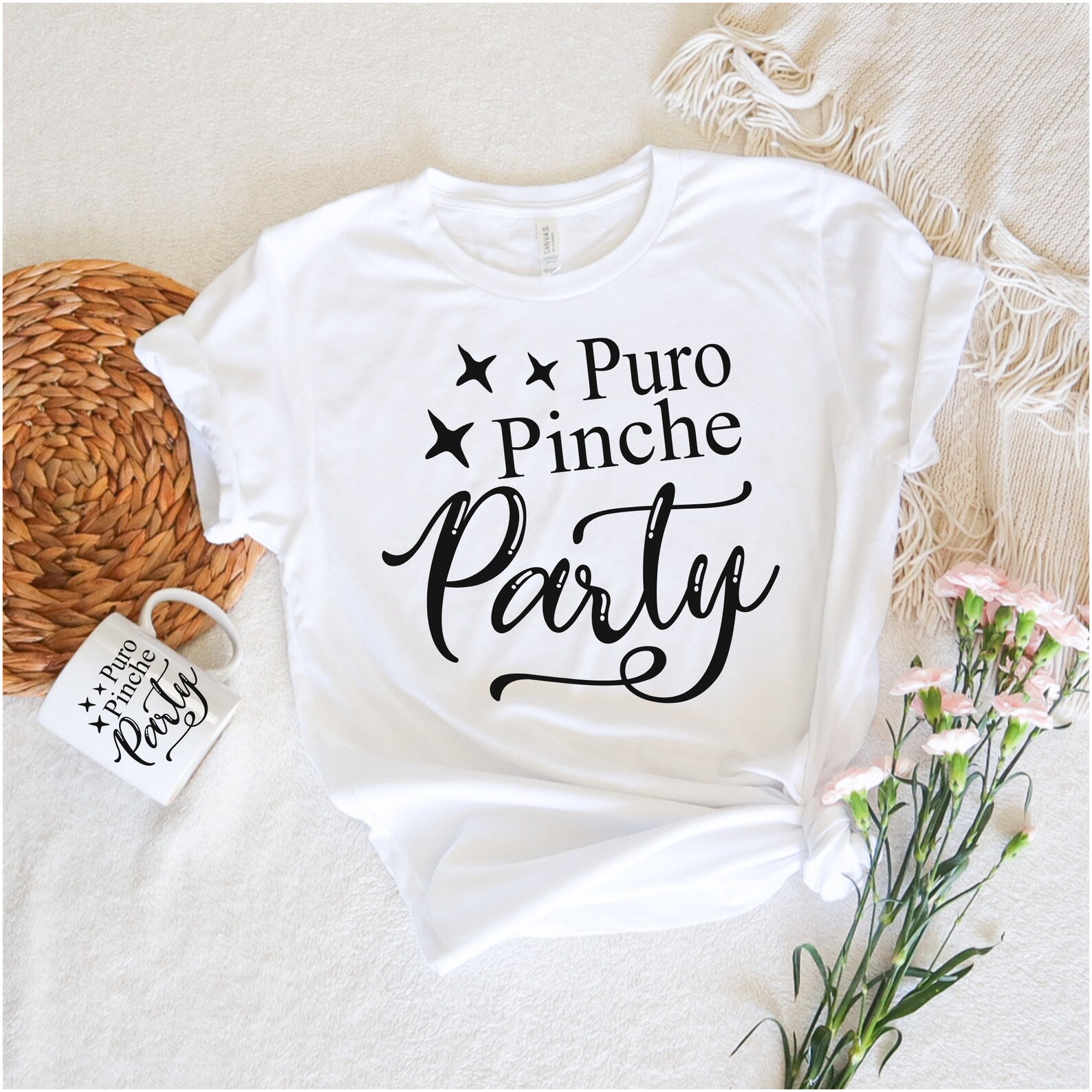 Puro Pinche Party SVG PNG, Funny Mom Shirt, Mama SVG, Party Shirt ...