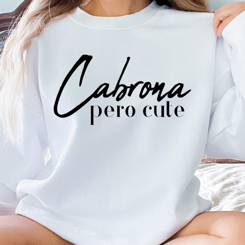 Cabrona Pero Cute SVG PNG, Spanish, Latin, Chingona, Boss Babe - Etsy