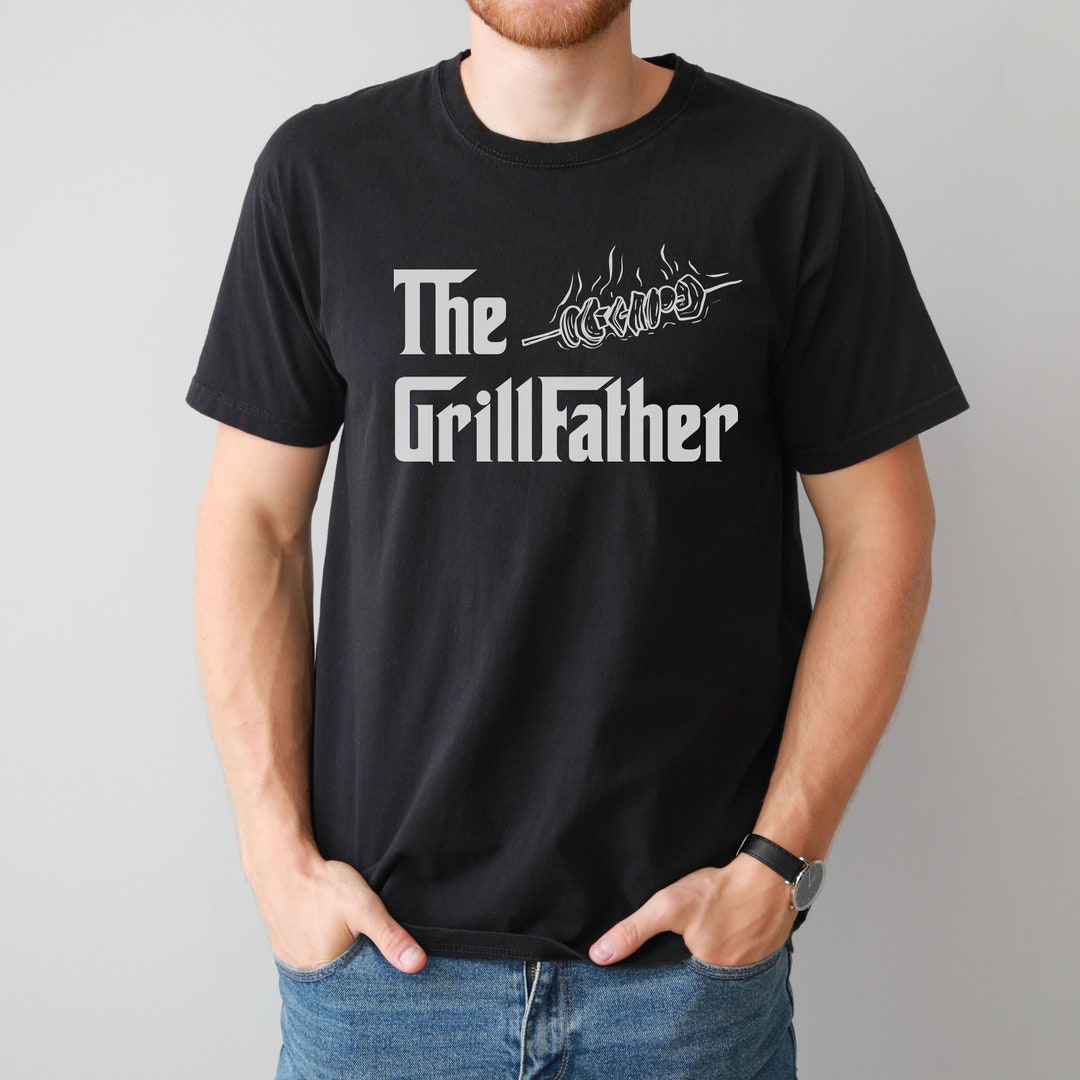 The GRILLFATHER Dad Barbecue BBQ Grill Grilling Fathers Day Gift T ...