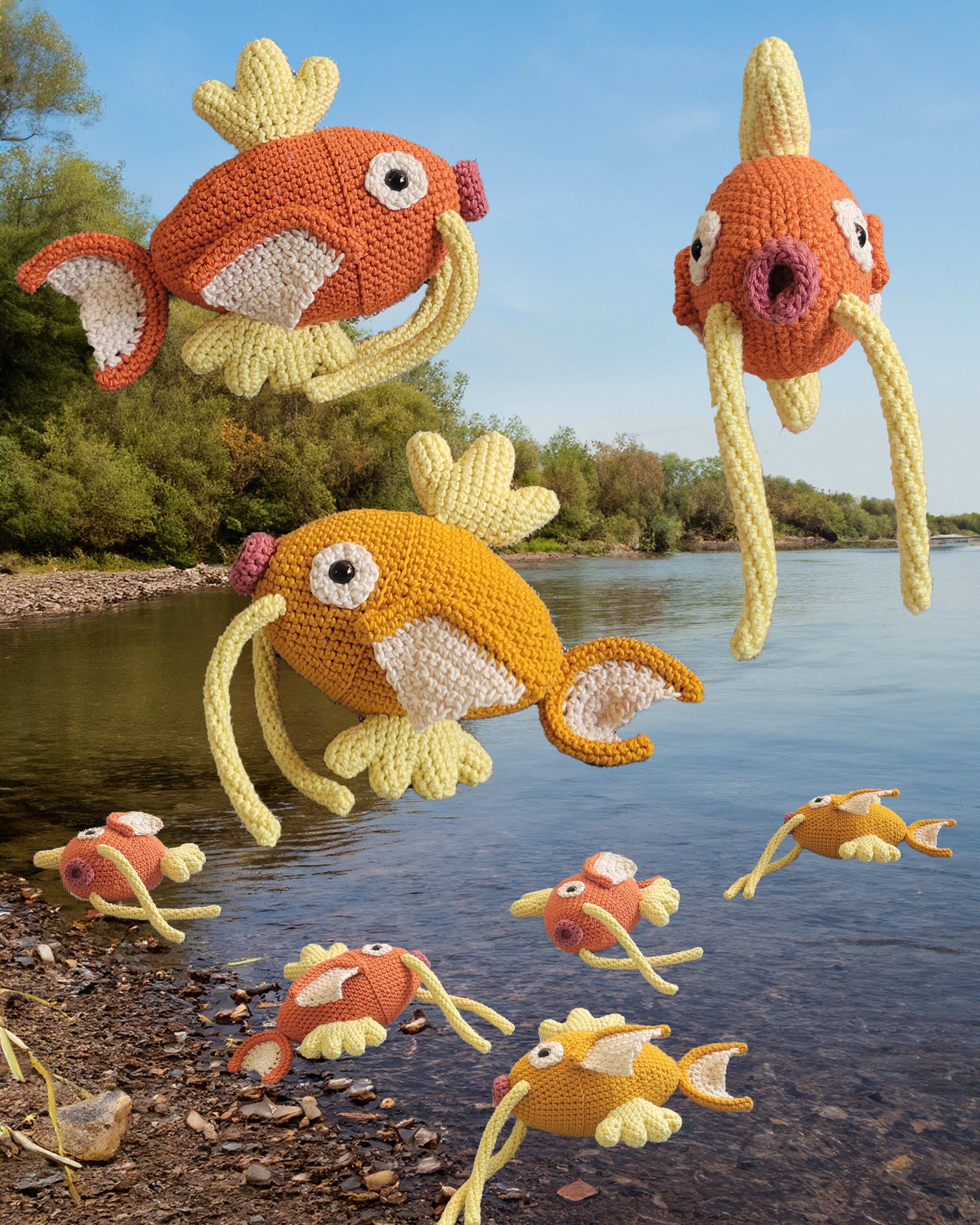 Magikarp Inspired Crochet Pattern PDF - Etsy