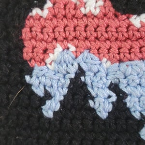 Noface Crochet Tapestry DIGITAL PATTERN Pdf / Studio Ghibli / Spirited ...