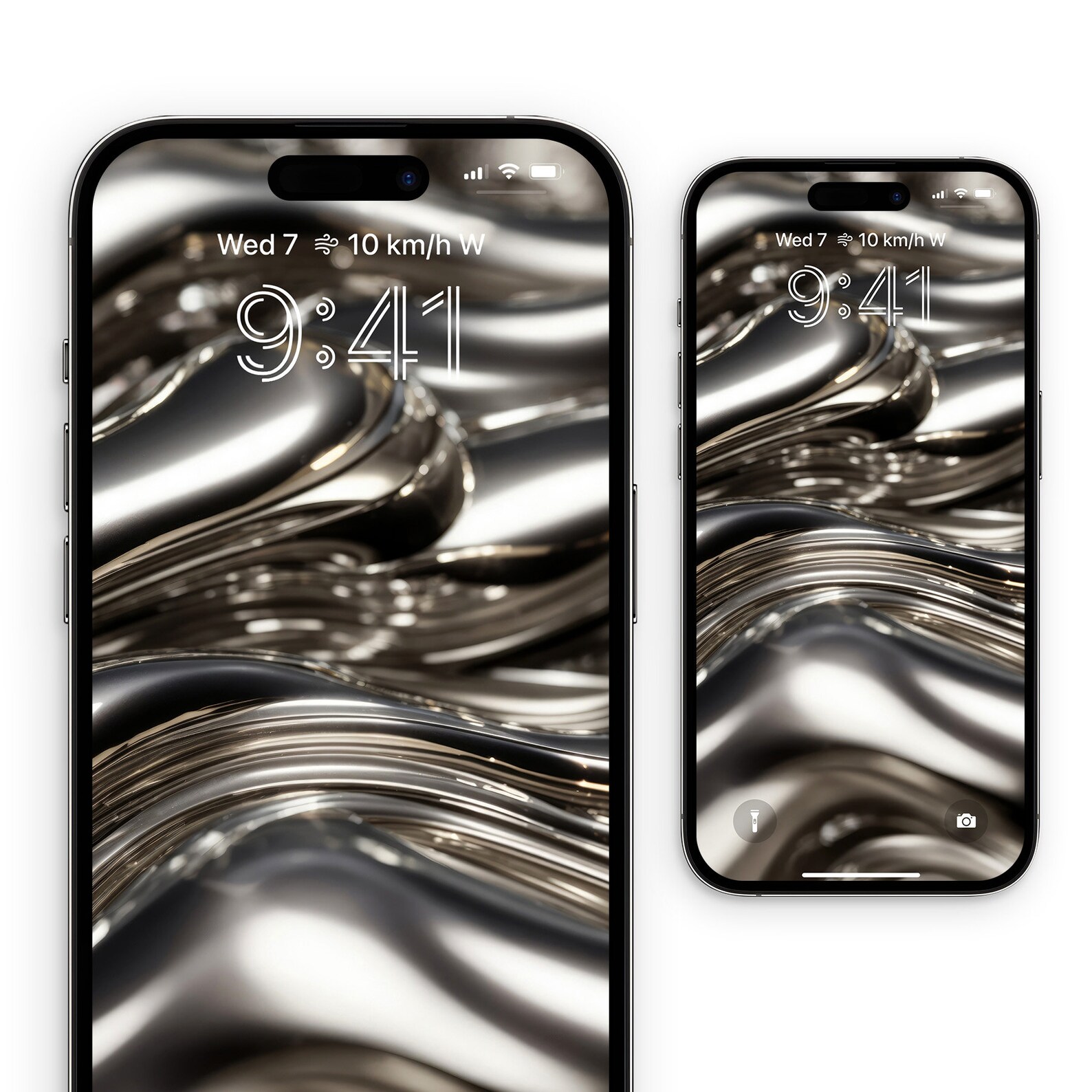 Titanium Phone Mega Wallpaper Set: Metal Abstract (digital Download) - Etsy