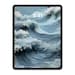 Ocean Wave Sculpt Wallpaper Apple Device Set, Sea Splash Background ...