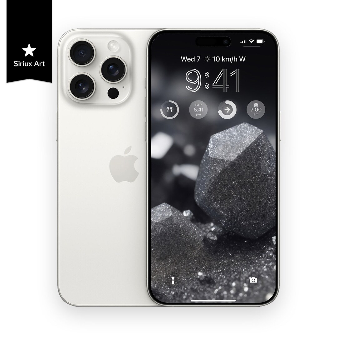 IPhone 15 Pro Max White Titanium Wonderlust Wallpaper, Premium ...