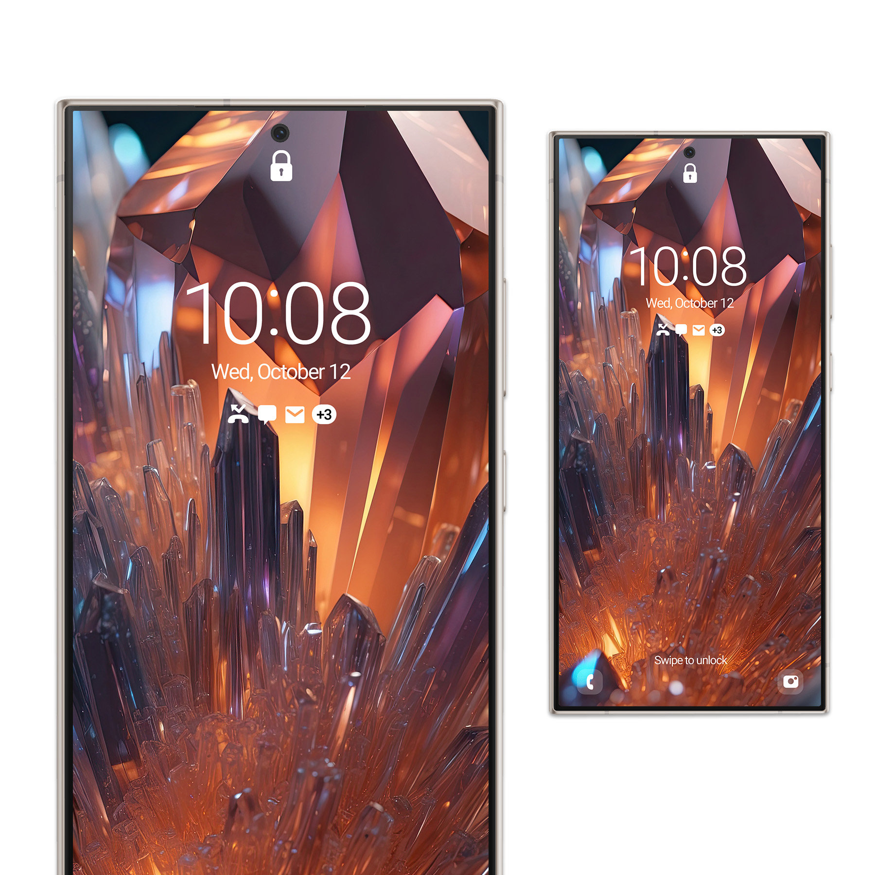 Galaxy S24 Ultra Blue Titanium Wallpaper Luminance Art, Alloy Crystal Mineral Radiant Reflection ...