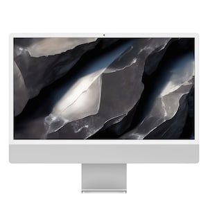 Natural Titanium Apple Bundle Wallpaper, Raw Metal Background ...