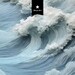 Ocean Wave Sculpt Wallpaper Apple Device Set, Sea Splash Background ...