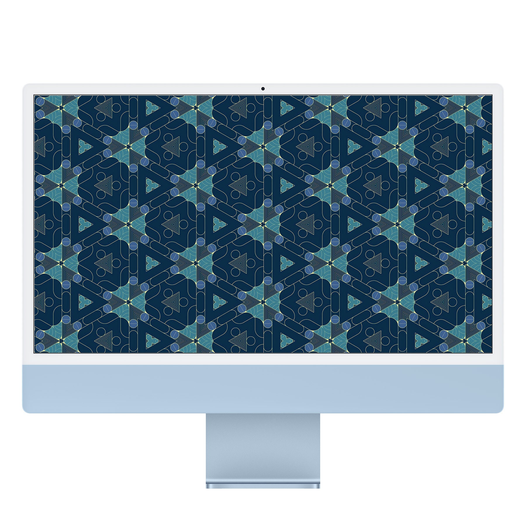 Geometric Line Pattern Apple Bundle Wallpaper, Modern Stylish ...