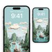 Ha Long Bay Vietnam Papercraft iPhone Wallpaper, Asia Scenic Landscape ...
