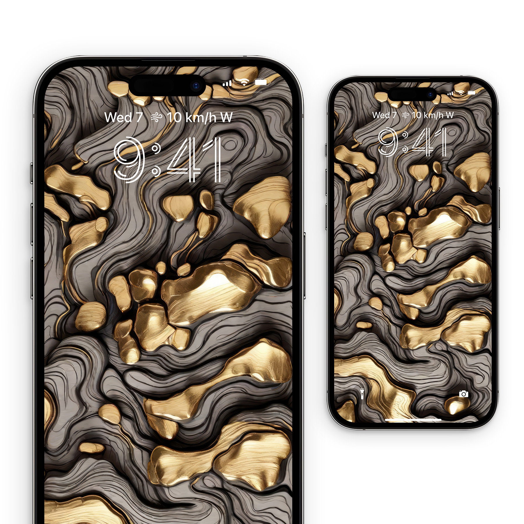 Titanium Phone Mega Wallpaper Set: Metal Abstract (digital Download) - Etsy