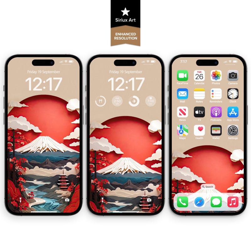 Wallpaper Japanese - Etsy