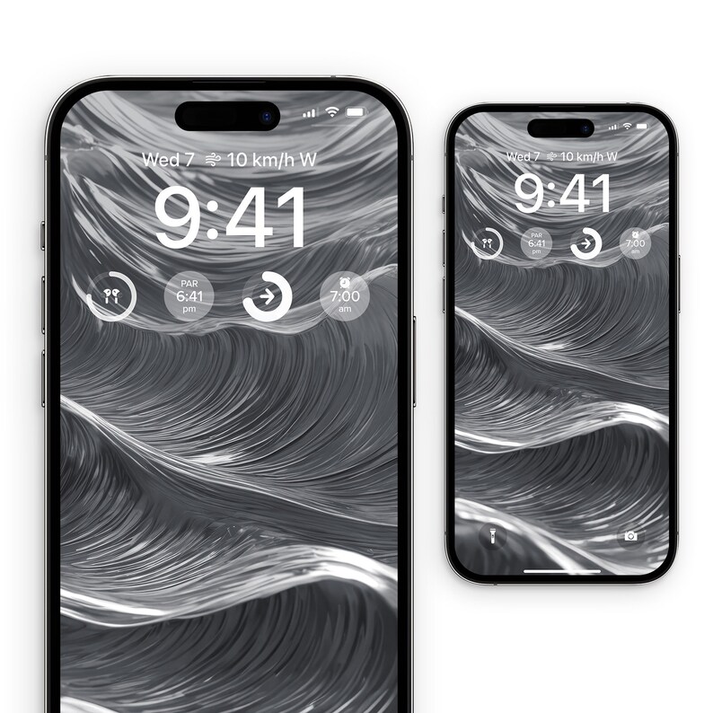 Blue Titanium Wave iPhone 15 Pro Max Wallpaper, Aerospace Brush Alloy ...