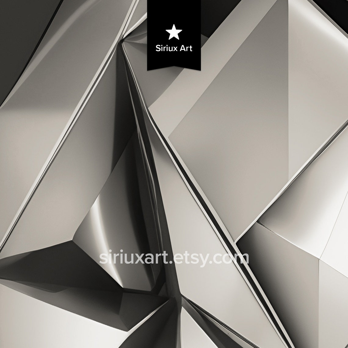 Natural Titanium Phone Wallpaper 3D Geometric | Aerospace Grade ...